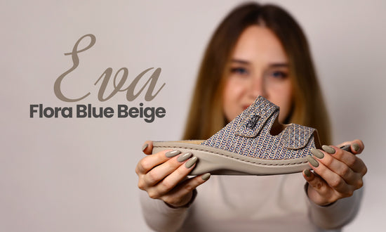 Eva Flora Blue Beige – Tidma Anatomic